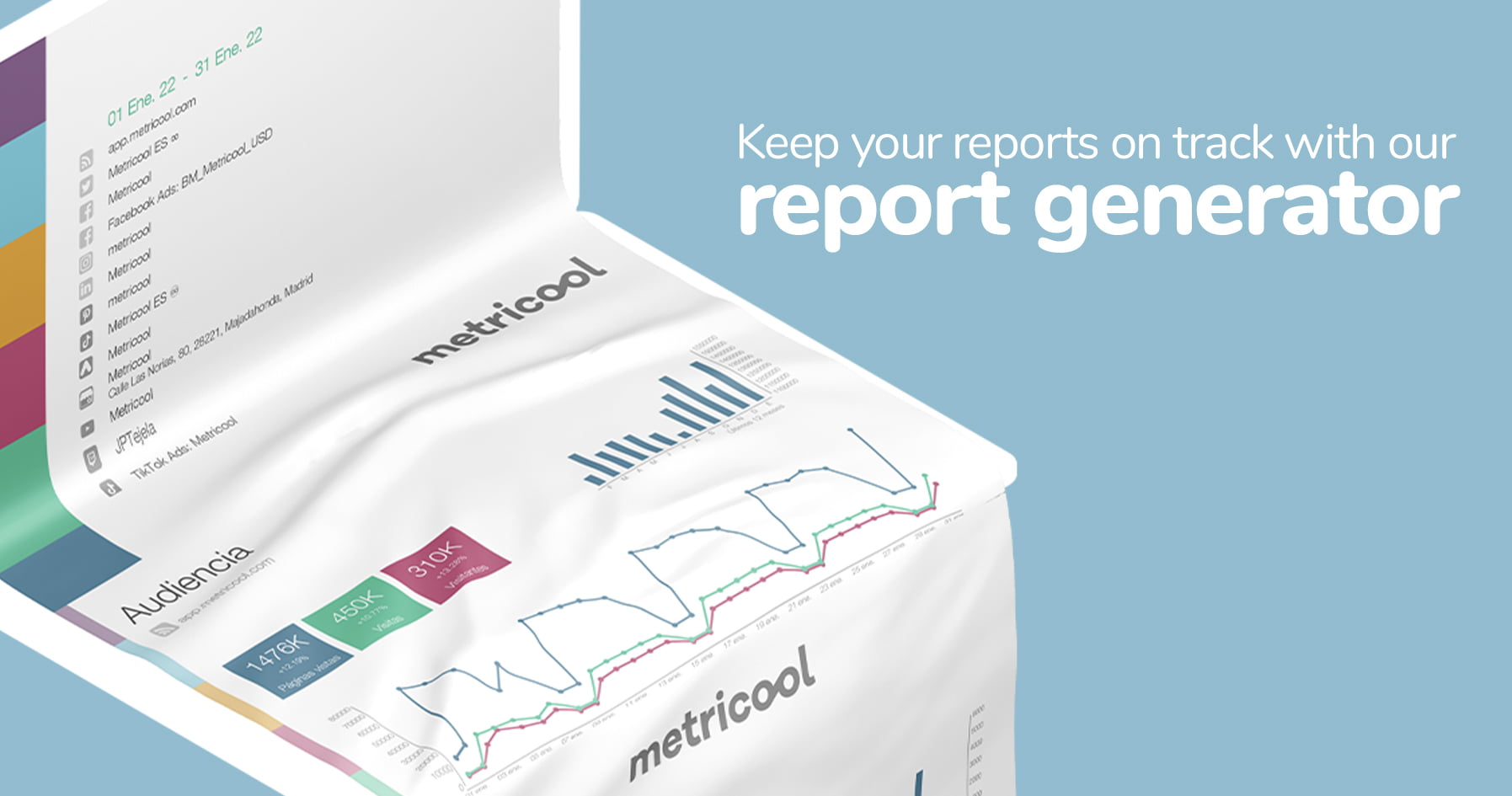 SOCIAL REPORTS Generate custom reports automatically