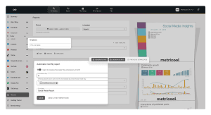 METRICOOL Social Media Management Tool