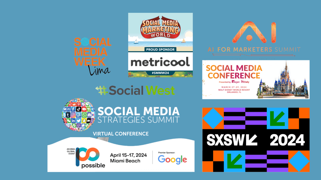 Top 8 Social Media Marketing Events in 2024
