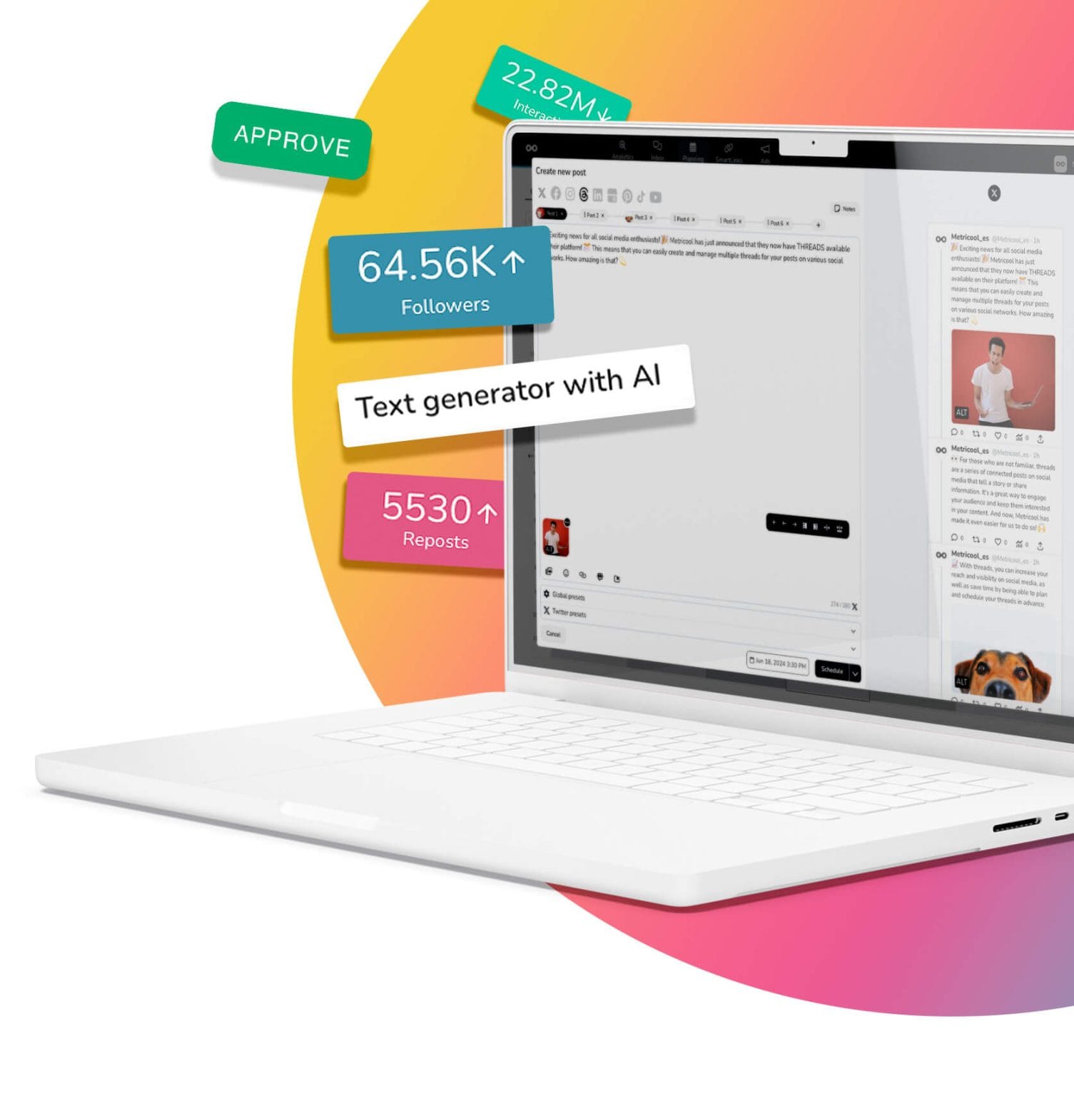 Herramienta para Programar y Analizar Threads | Metricool